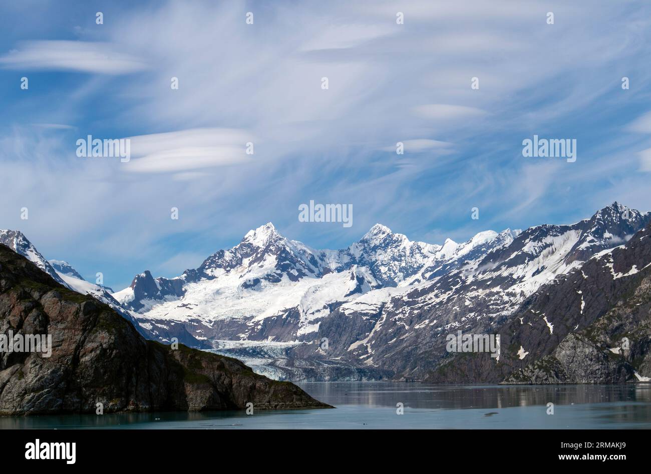 Alaska glacier bay fjords hi-res stock photography and images - Alamy
