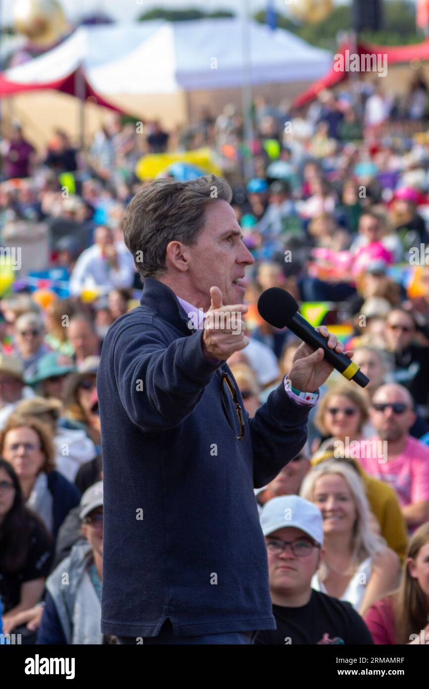 CarFest, Laverstoke Park Farm, Hampshire, UK. 27th Aug, 2023. Rob ...