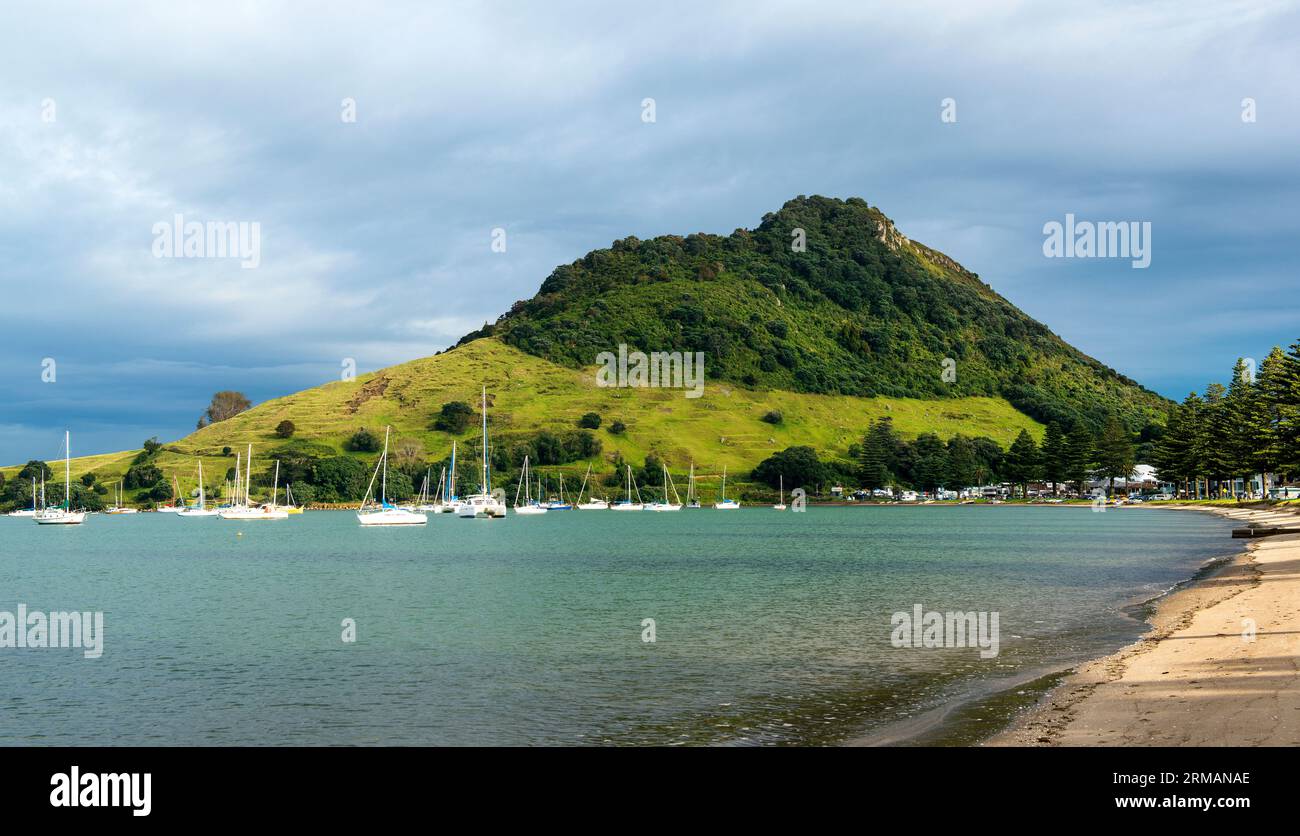 Mount Maunganui, Mauao Historic Reserve, Bay of Plenty, Tauranga ...