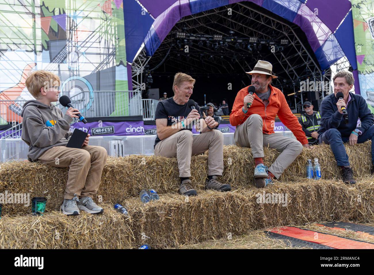 CarFest, Laverstoke Park Farm, Hampshire, UK. 27th Aug, 2023. Rob ...