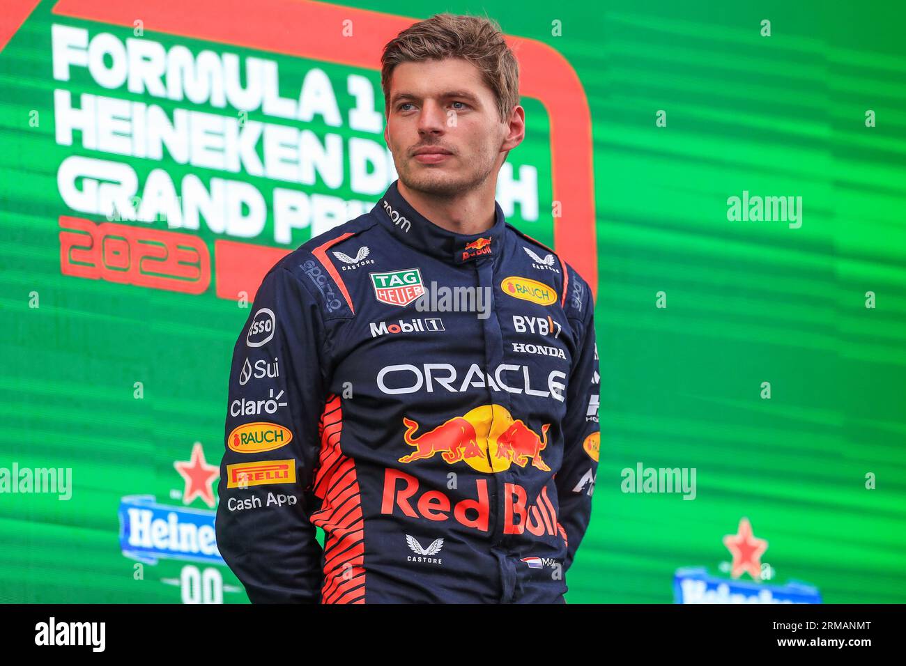 Zandvoort, Netherlands on 27 August 2023 Max Verstappen 1 (NED), HONDA Red Bull Racing RB19 ...