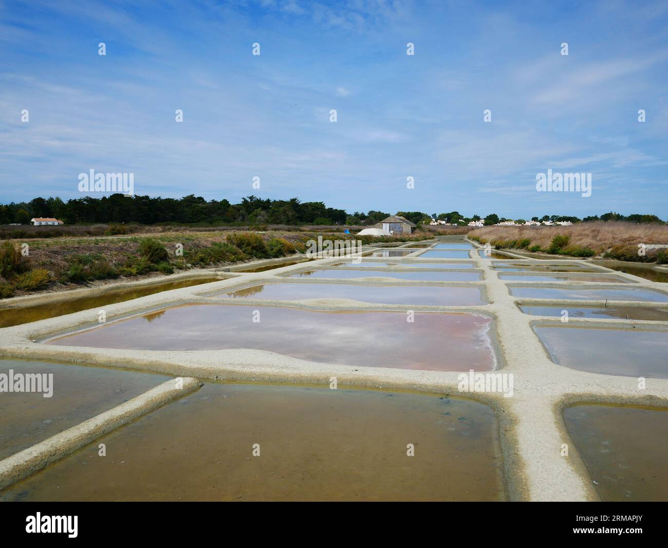 Saltern - île de Noirmoutier Stock Photo - Alamy