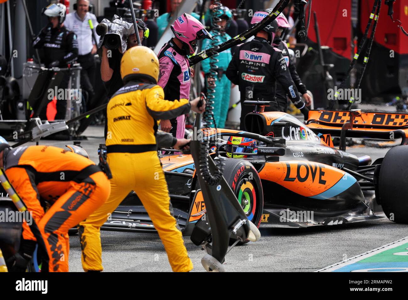 Zandvoort, Netherlands. 27th Aug, 2023. Oscar Piastri (AUS) McLaren ...