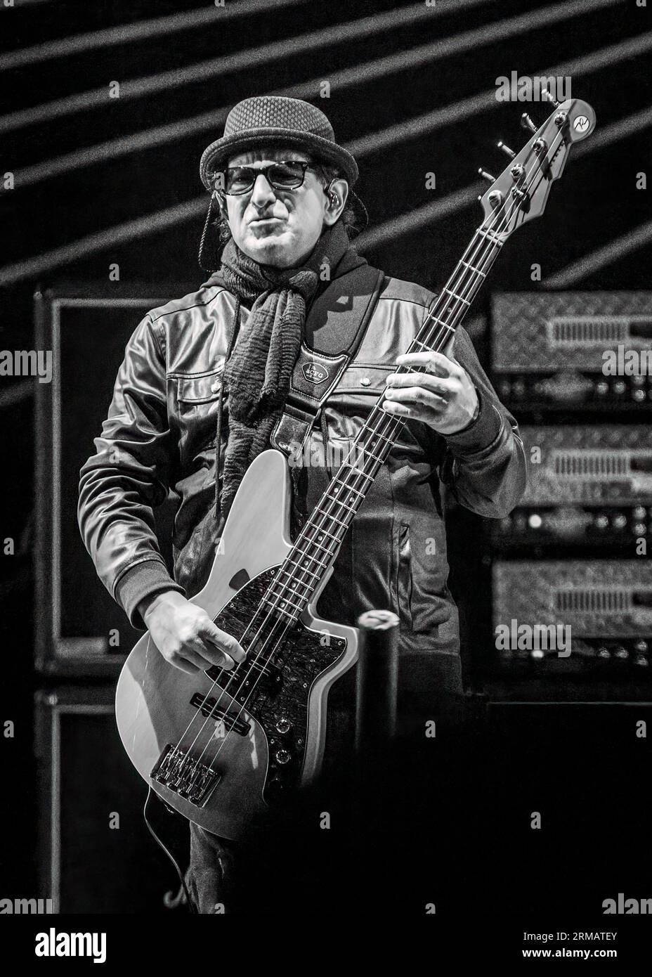 Newark, United Kingdom. 26 August 2023, Pictured Danny Miranda (Blue ...