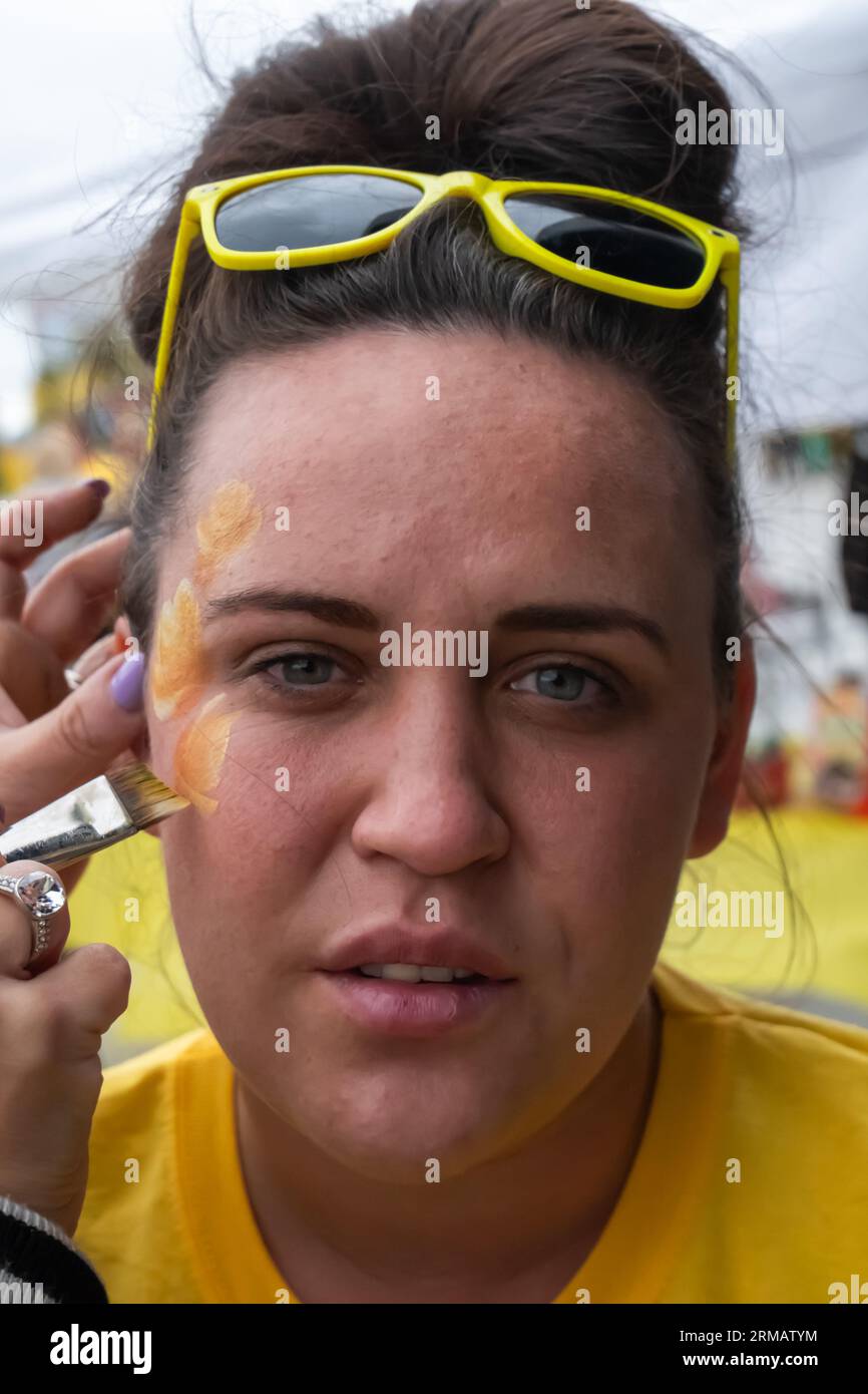 Glasgow, Scotland, UK. 27th August, 2023. The Beatson Cancer Charity ...