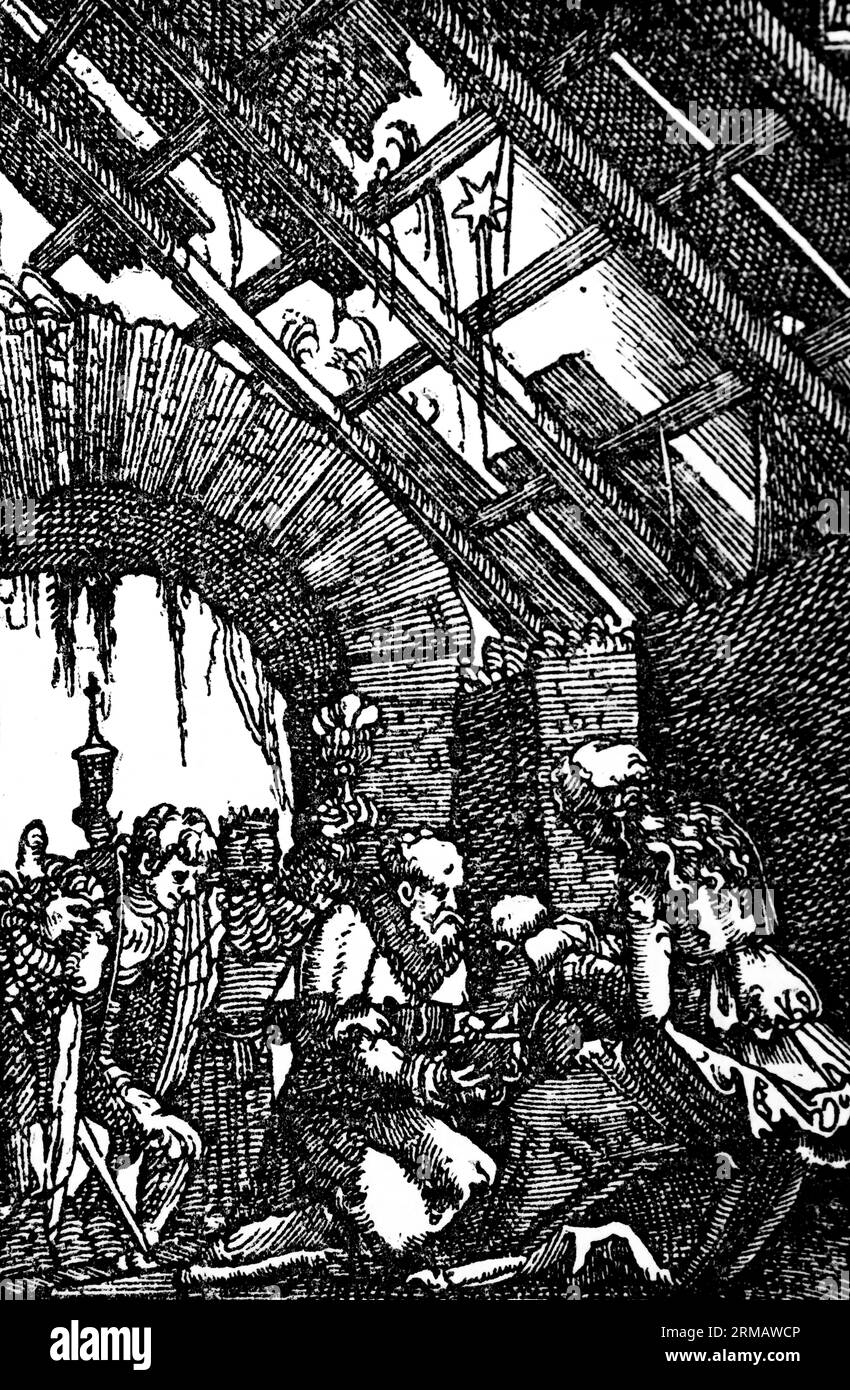Adoration of the Three Wise Men, Sündenfall und Erlösung, facsimile ...