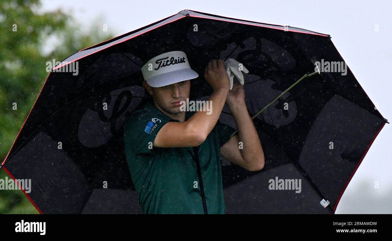 Vysoky Ujezd, Czech Republic. 27th Aug, 2023. Golfer Todd Clements from ...