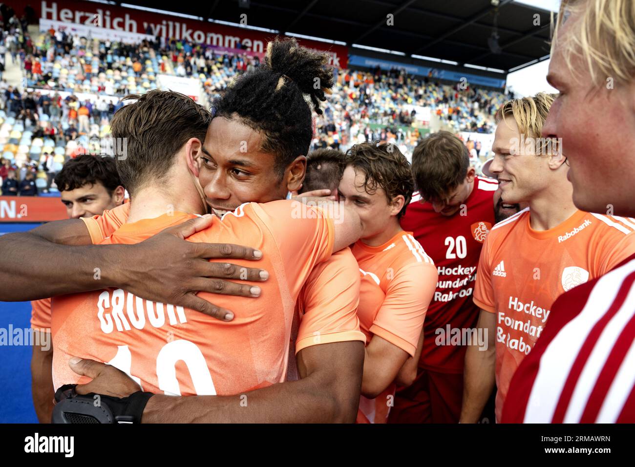 MONCHENGLADBACH - Terrence Pieters of the Netherlands. The men's hockey ...