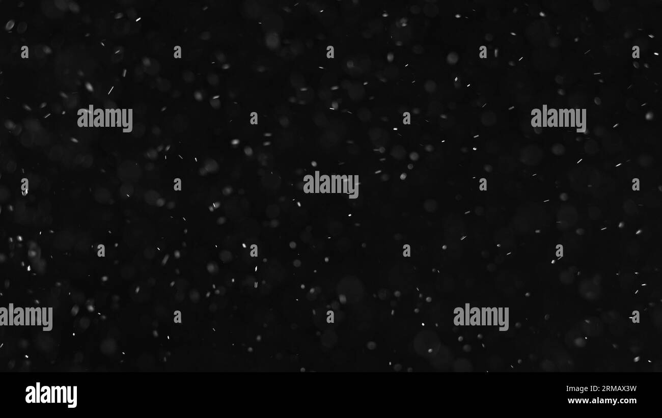 Particles overlay bokeh circles texture white dark Stock Photo - Alamy