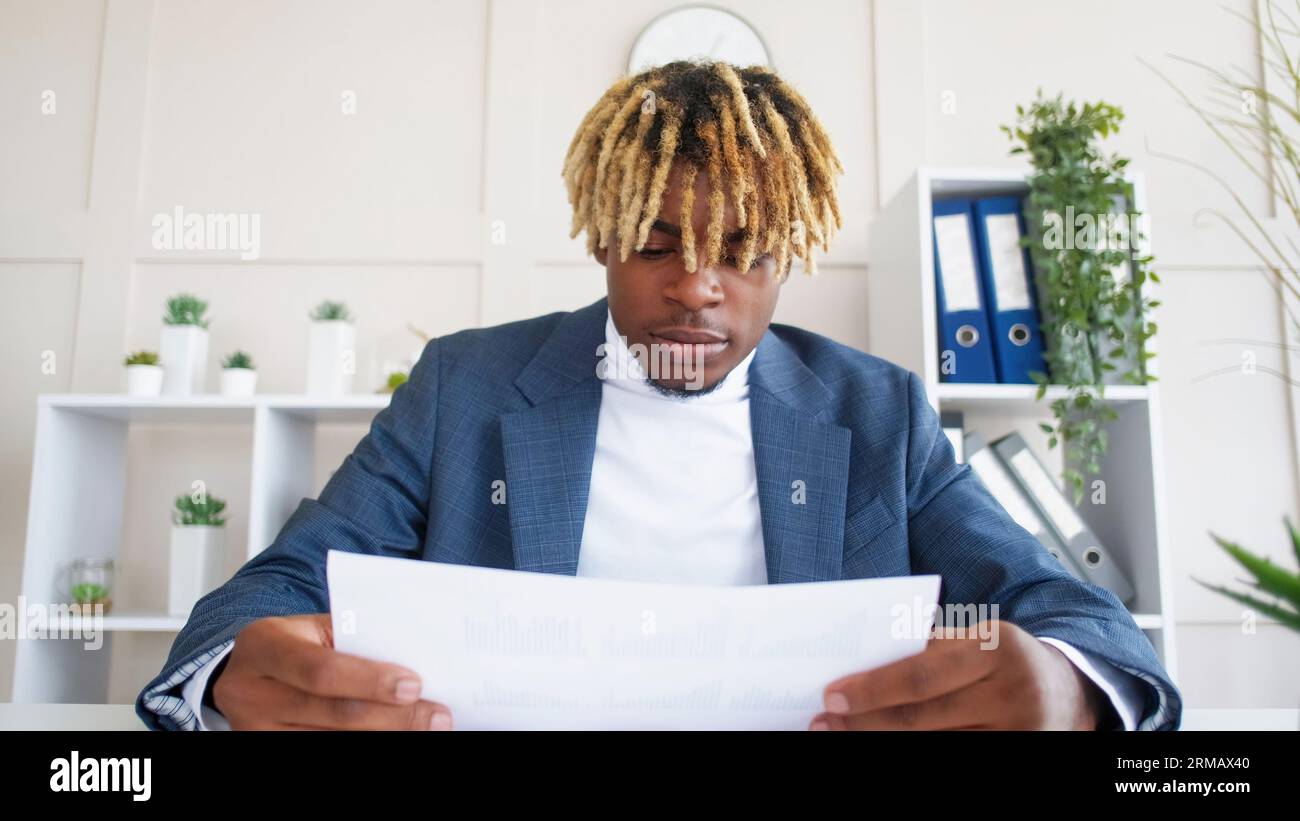 Business paperwork documentation office man report Stock Photo - Alamy