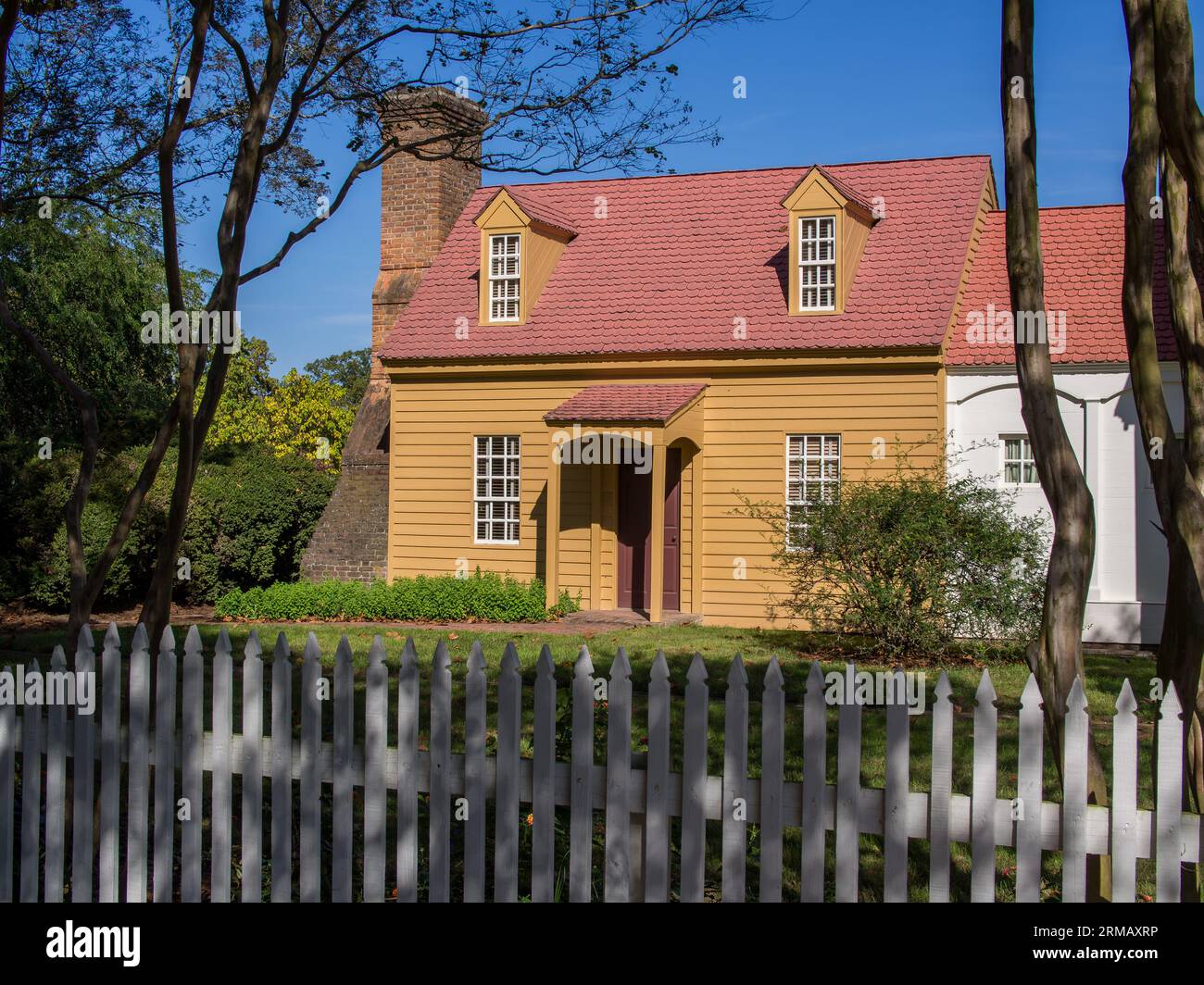 In Colonial Williamsburg, Virginia, a delightful two-story home ...