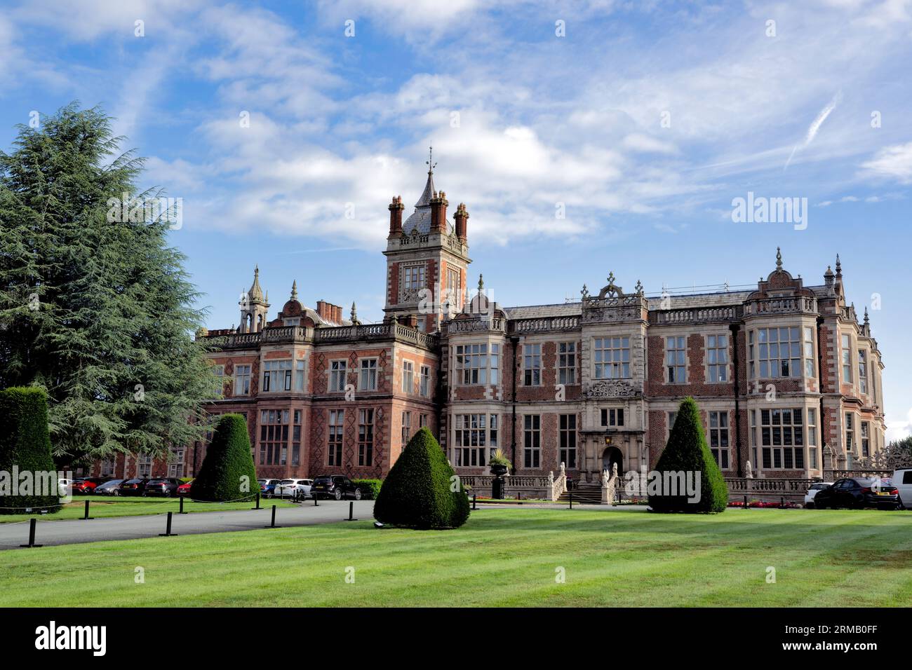 Crewe hall hotel, cheshire Stock Photo - Alamy
