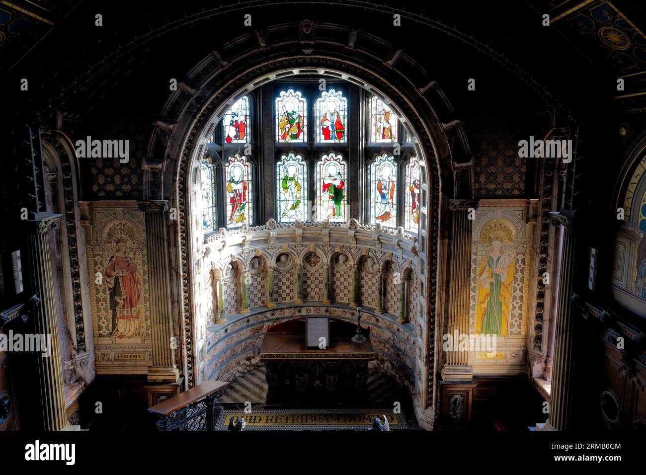 The chapel at crewe hall, now a hotel Stock Photo - Alamy