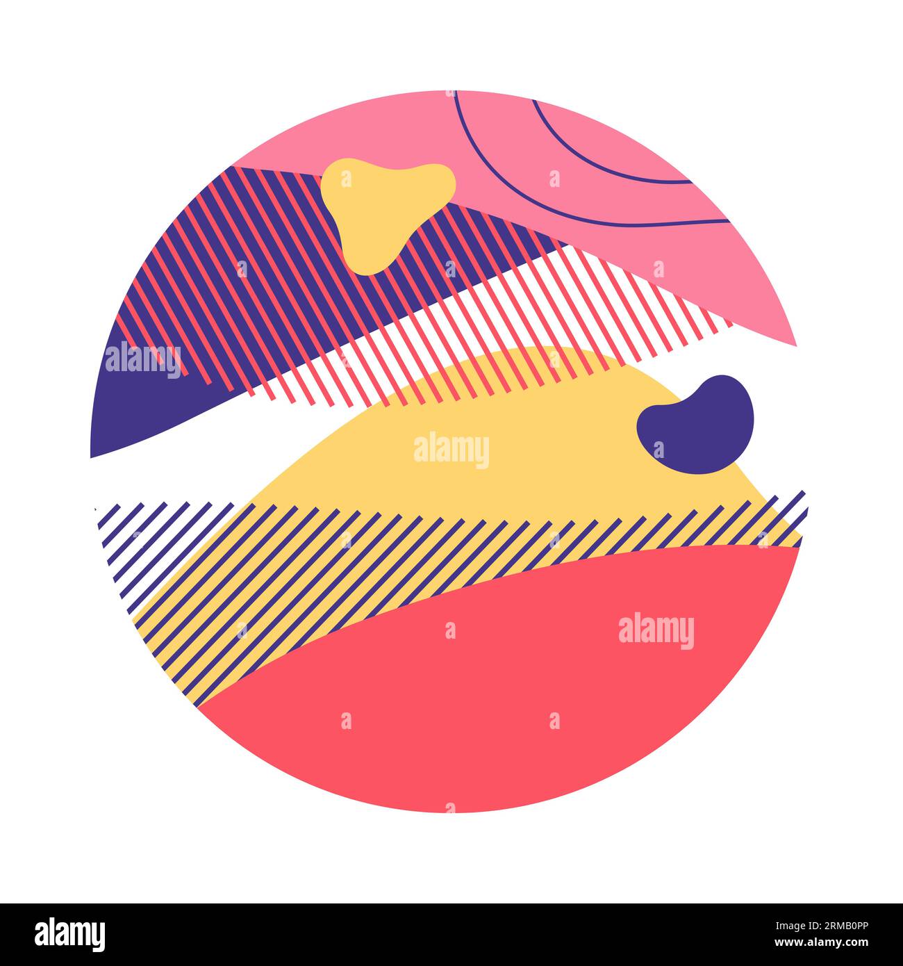 Hatched circle hi-res stock photography and images - Alamy