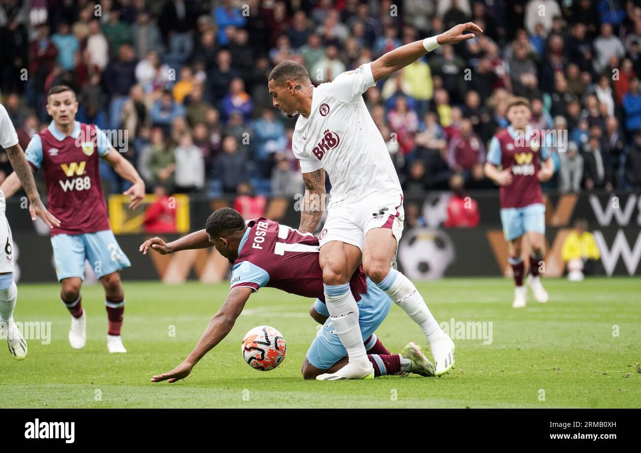 Burnley, England, 27/08/2023, Lyle Foster in action during the premier ...