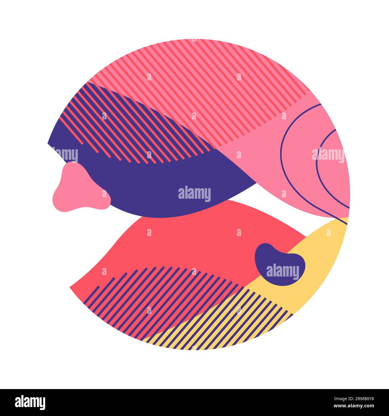 Hatched circle hi-res stock photography and images - Alamy