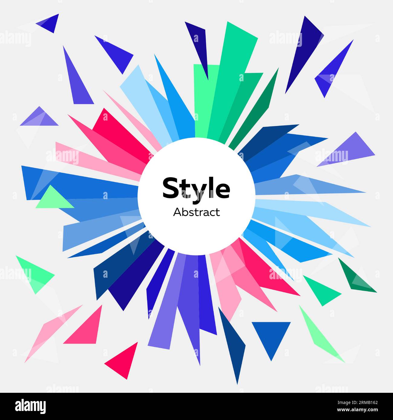 Abstract vector illustration. Gradient colours Stock Vector Image & Art ...