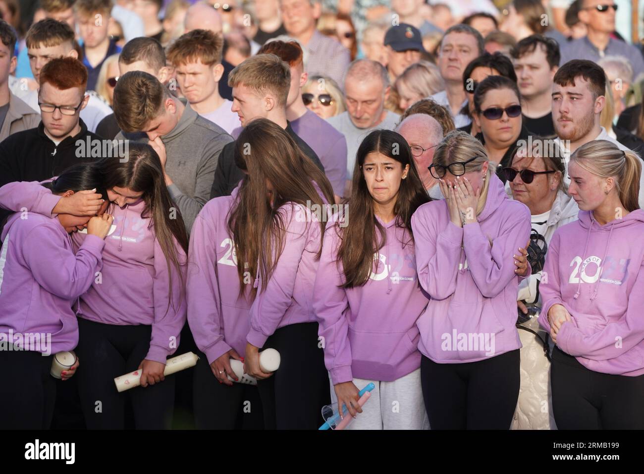 Pupils from the class of 2023 from Clonmel Presentation Secondary ...