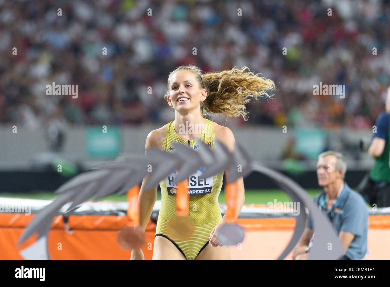 Budapest, Hungary. 27/08/2023, Christina Honsel (Germany) during the ...