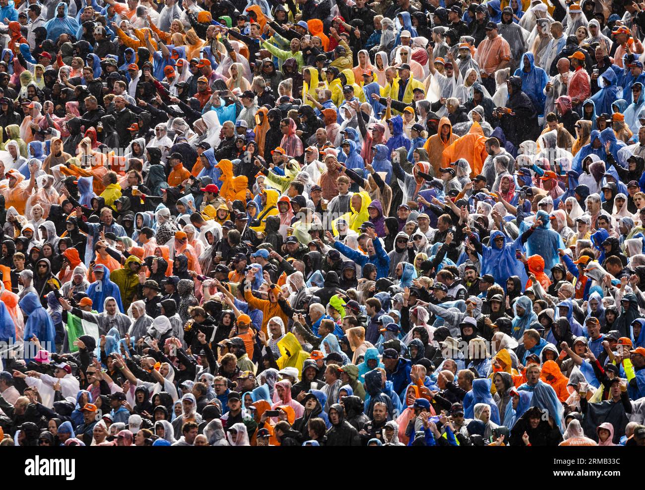 ZANDVOORT - Crowd during the F1 Grand Prix of the Netherlands at ...