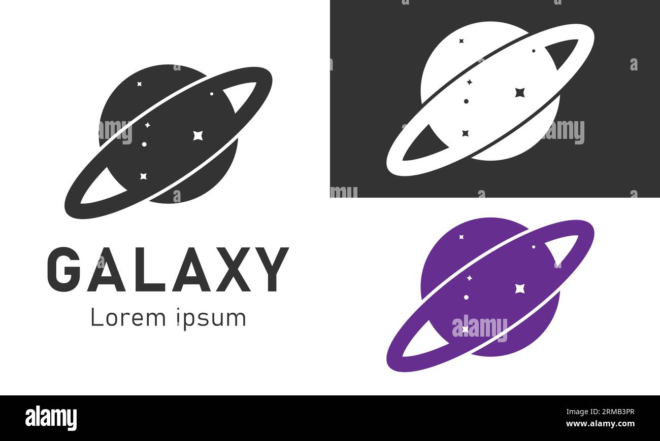 Planet satellite icon color hi-res stock photography and images - Alamy