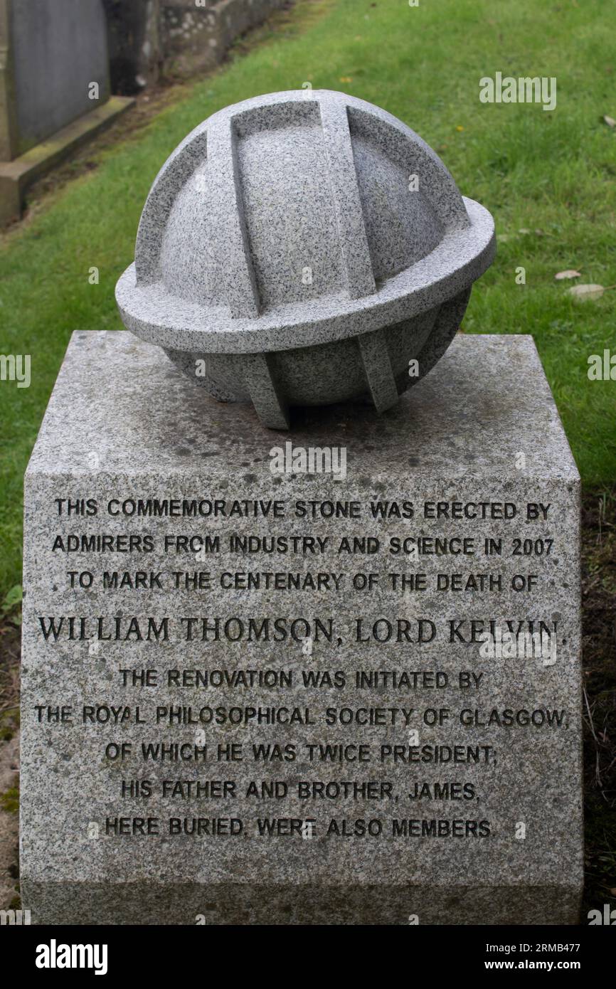 Kelvin family grave hi-res stock photography and images - Alamy