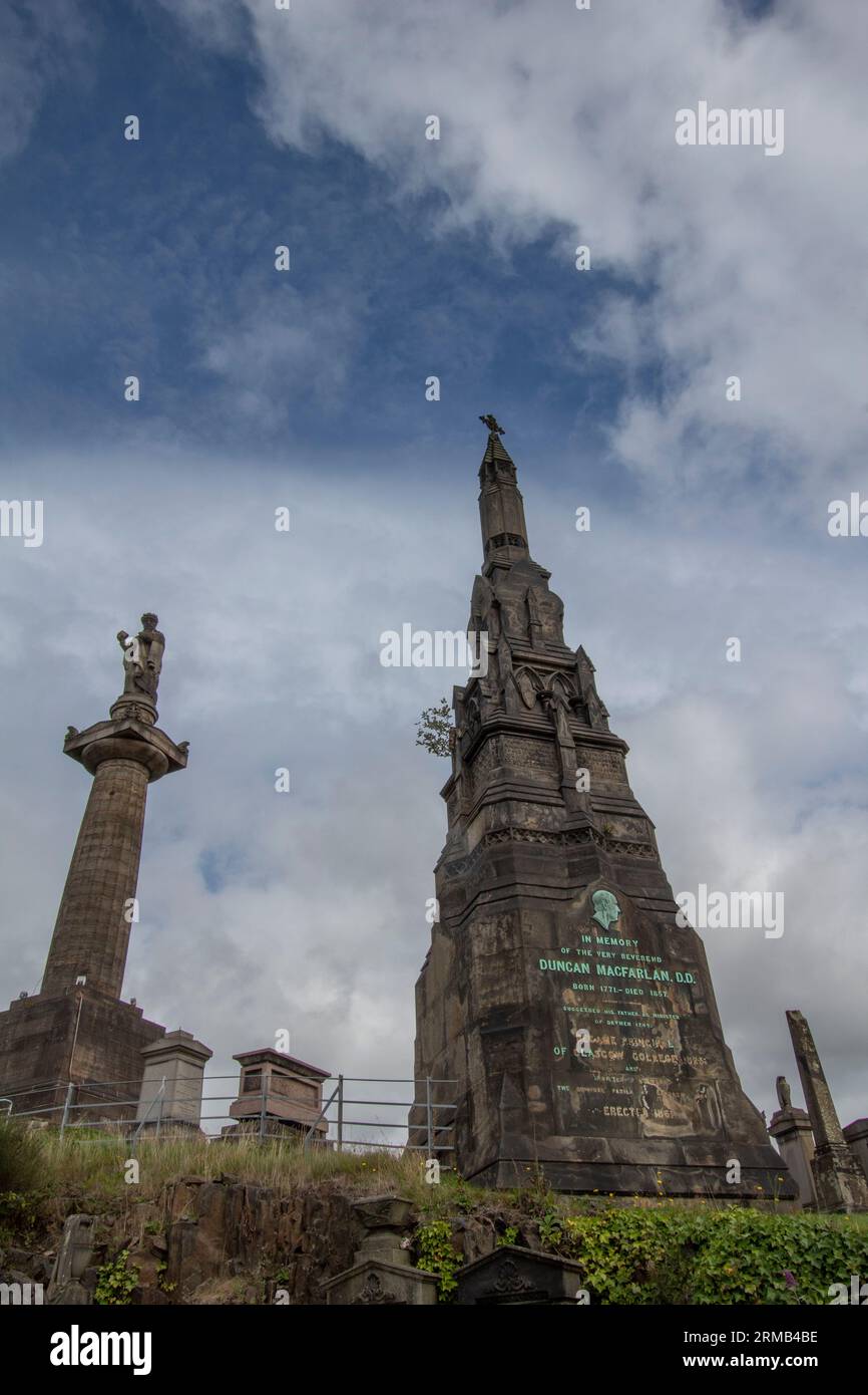 Memorial to Duncan Macfarlan, Principal, University of Glasgow and ...