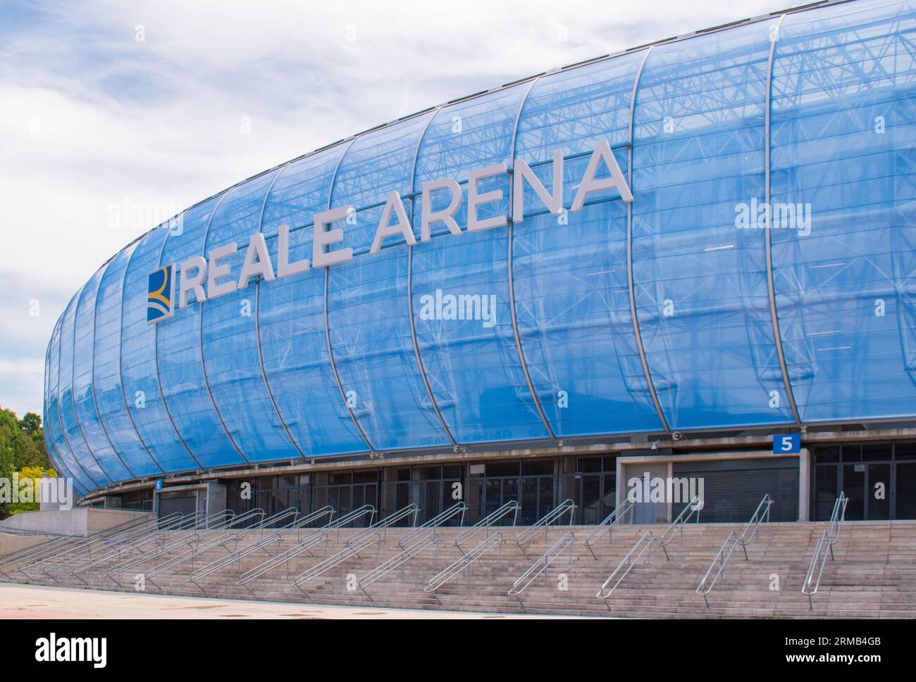 San Sebastian, Spain - 08 19 2023 : la Real Arena, soccer stadium of ...