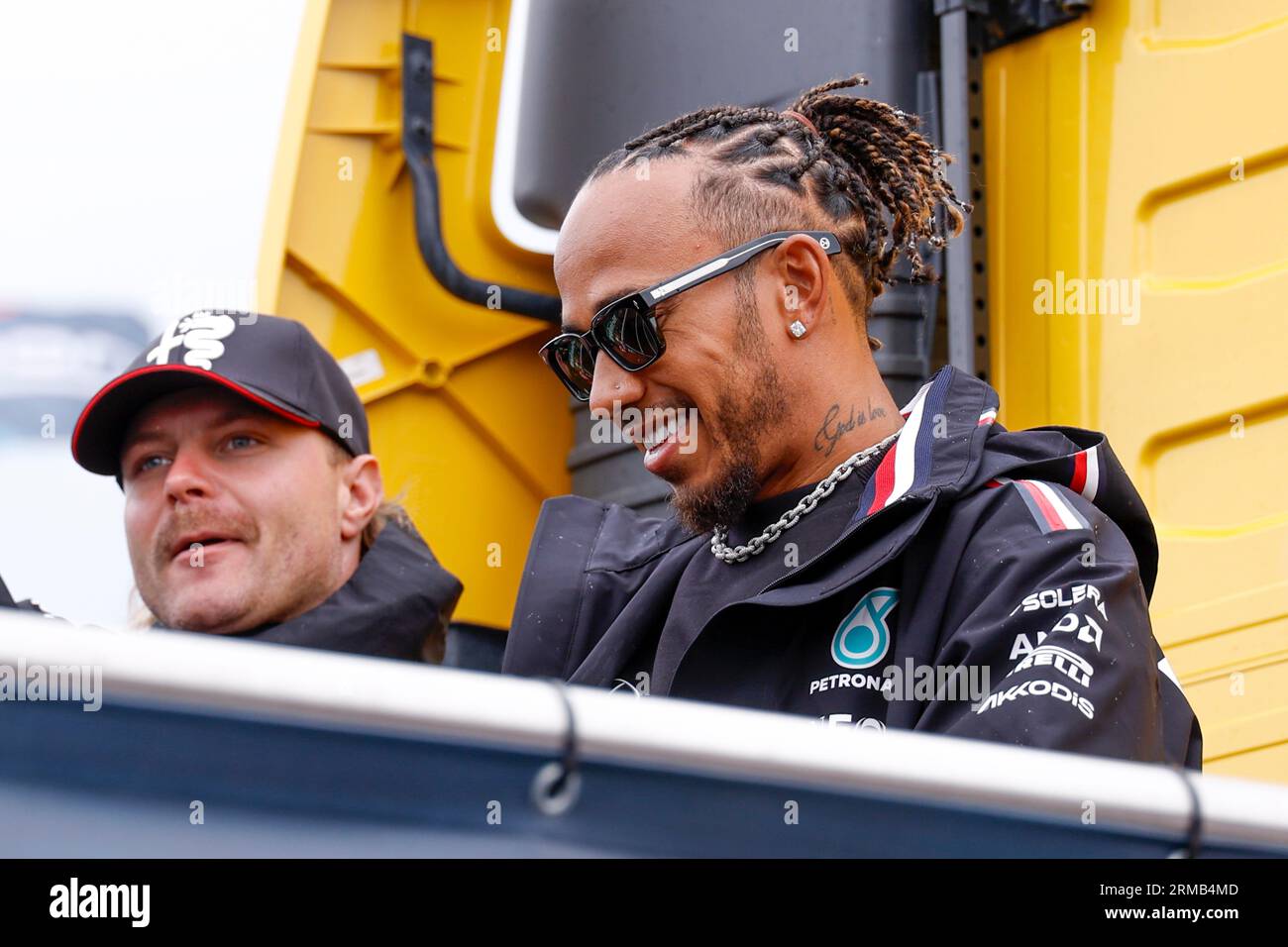 ZANDVOORT, NETHERLANDS - AUGUST 27: Lewis Hamilton of Mercedes-AMG ...