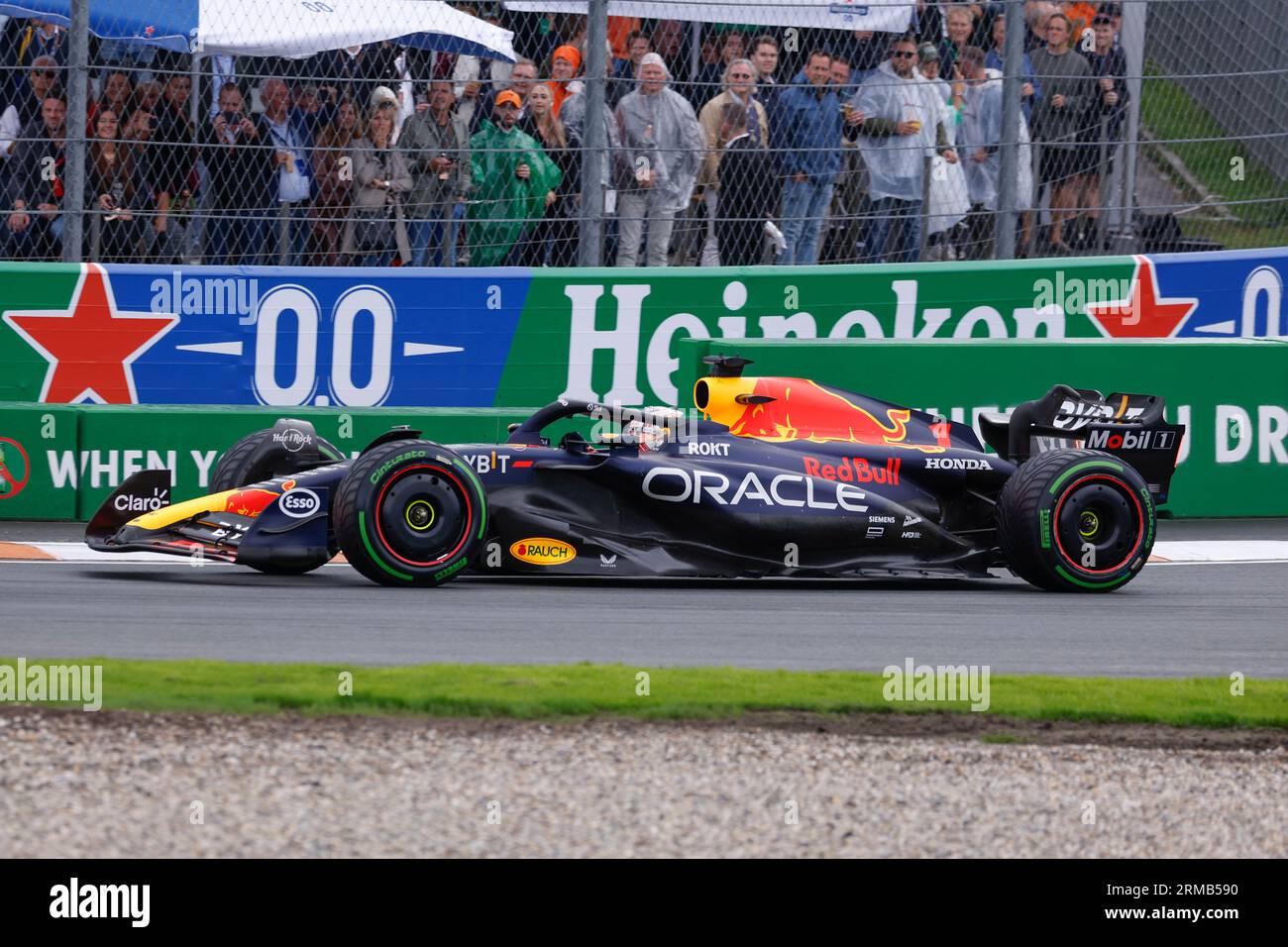 ZANDVOORT, NETHERLANDS - AUGUST 27: Max Verstappen of Oracle Red Bull ...