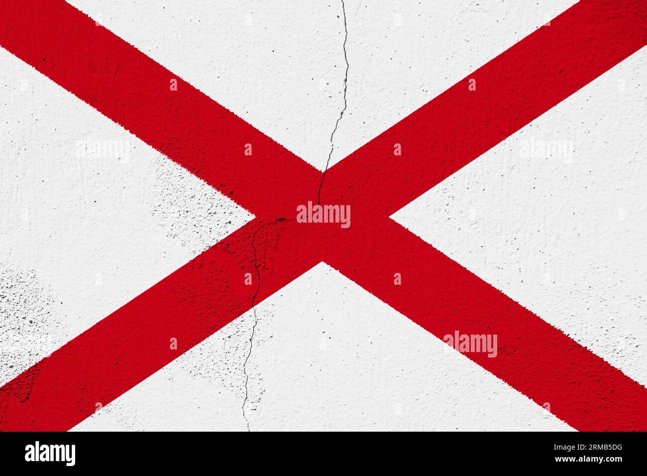 Flag of USA state Alabama on a textured background. Concept collage ...