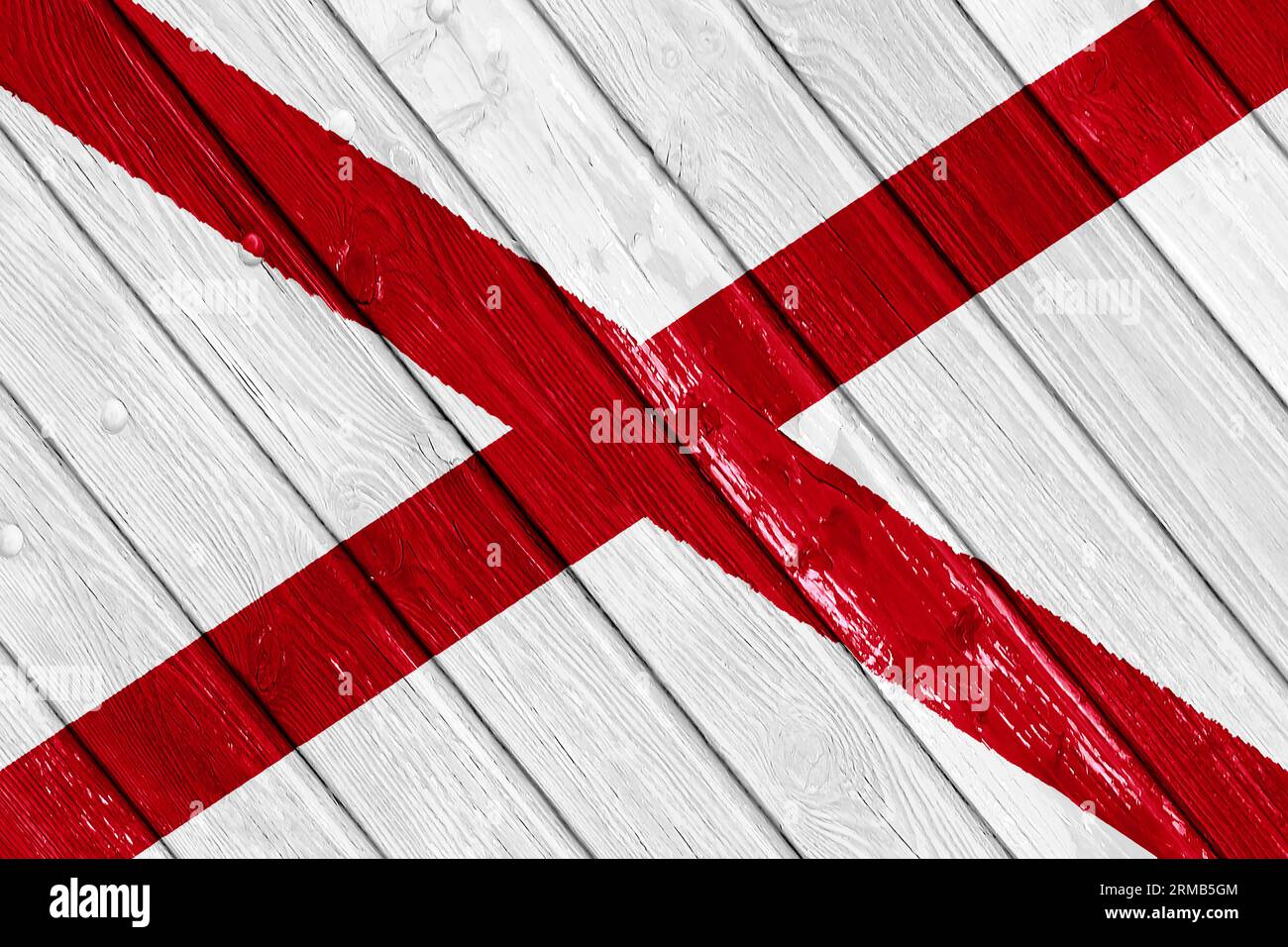 Flag of USA state Alabama on a textured background. Concept collage ...