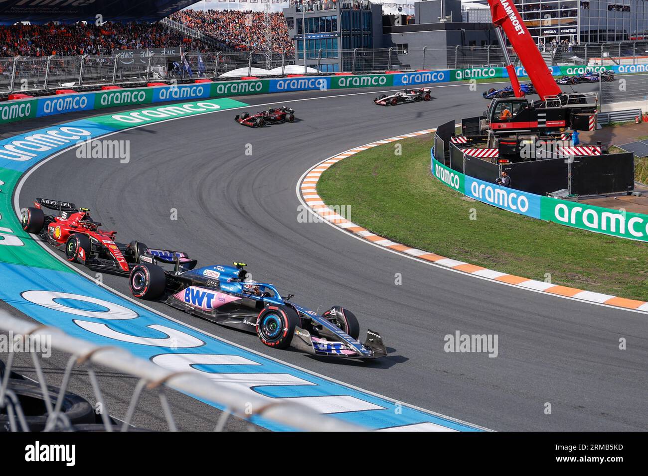 ZANDVOORT, NETHERLANDS - AUGUST 27: Pierre Gasly of BWT Alpine F1 Team ...
