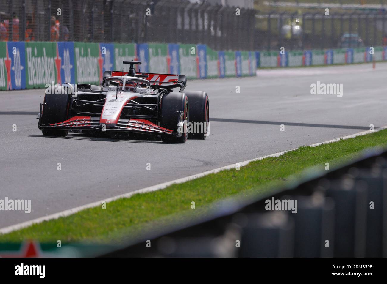 ZANDVOORT, NETHERLANDS - AUGUST 27: Kevin Magnussen of MoneyGram Haas ...