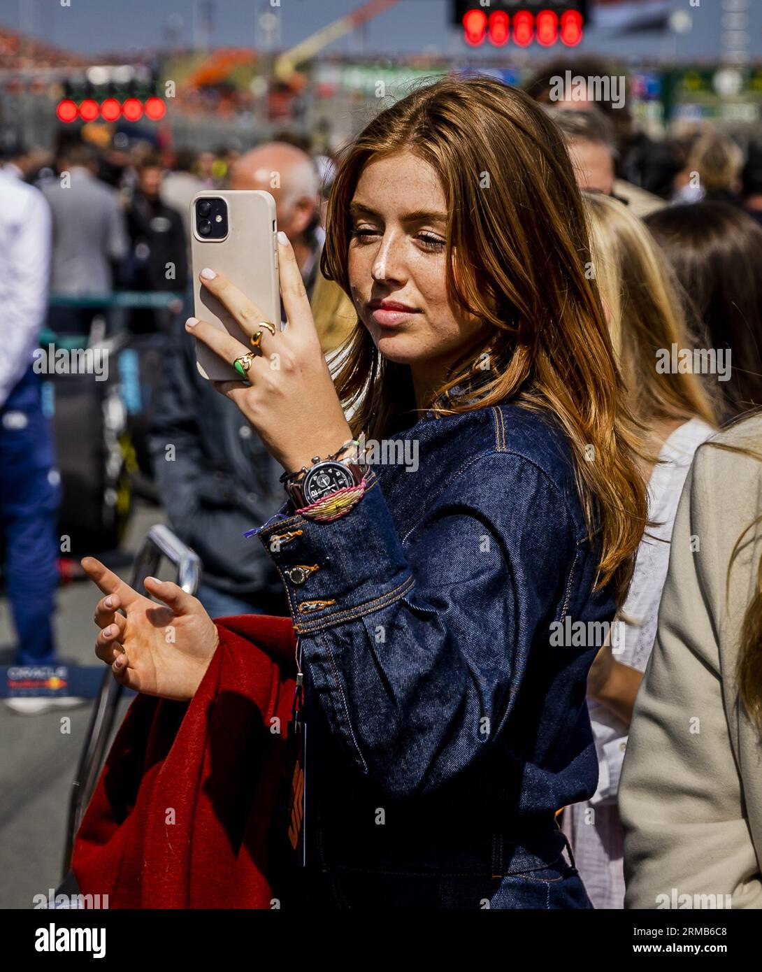 ZANDVOORT - Princess Alexia ahead of the F1 Grand Prix of the ...