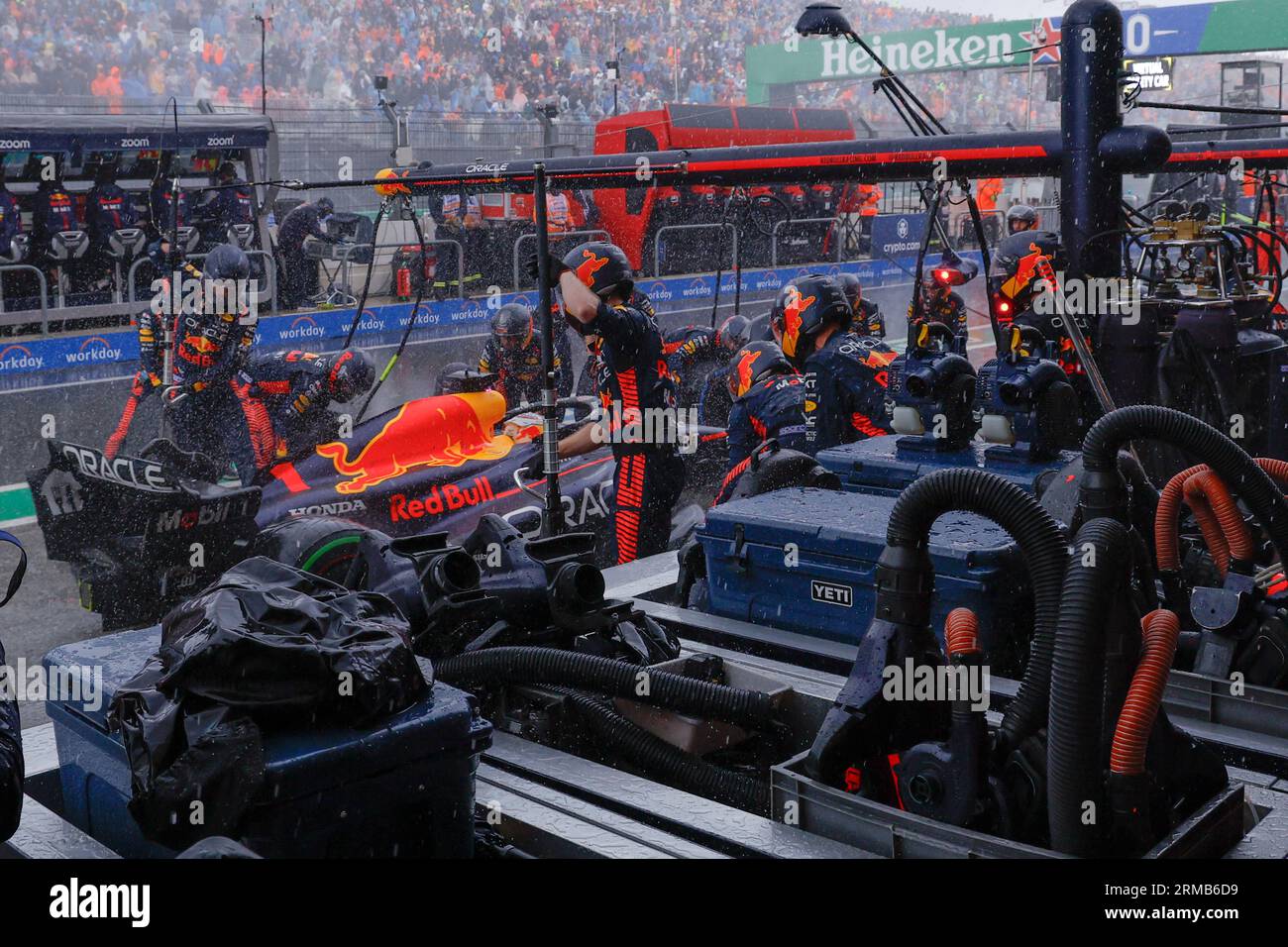 ZANDVOORT, NETHERLANDS - AUGUST 27: Max Verstappen of Oracle Red Bull ...