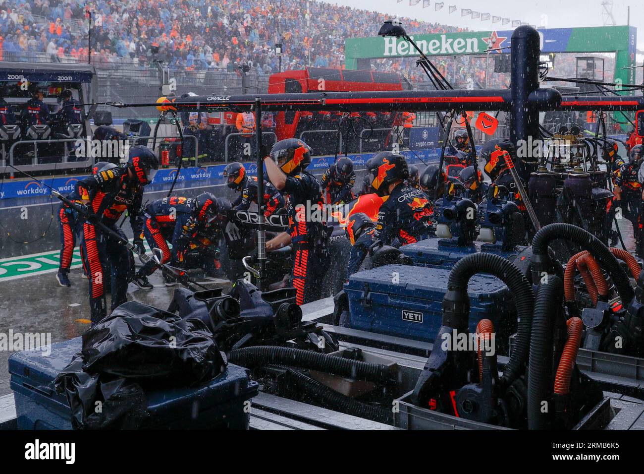 ZANDVOORT, NETHERLANDS - AUGUST 27: Max Verstappen of Oracle Red Bull ...