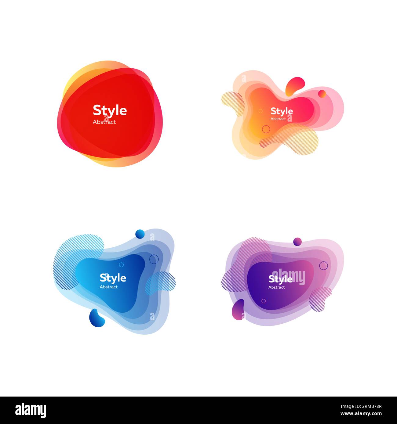 Modern abstract banners set Stock Vector Image & Art - Alamy