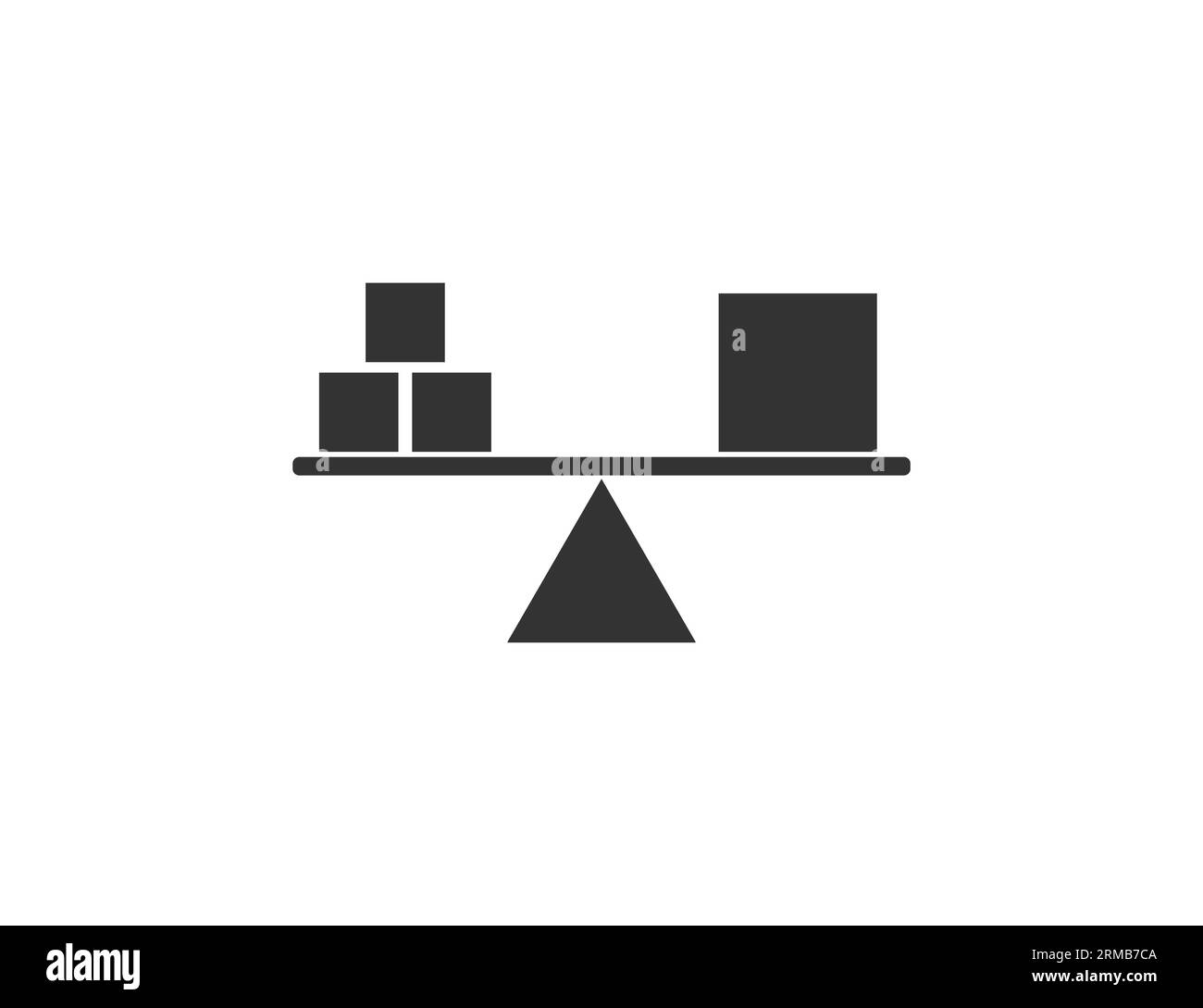 Stability, balance, harmony icon. Vector illustration Stock Vector ...