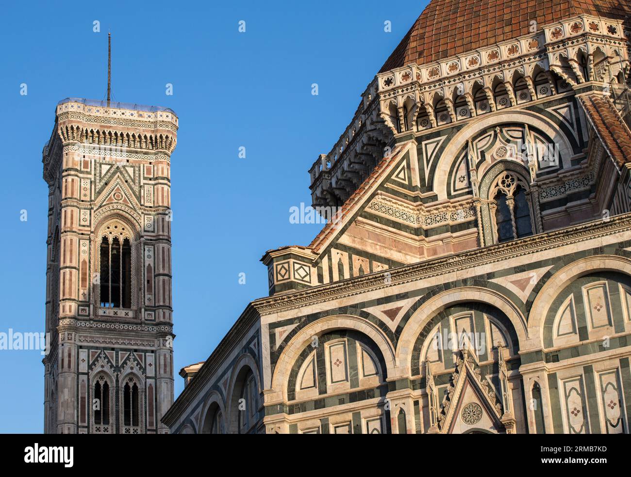 Florence Cathedral, Cattedrale di Santa Maria del Fiore with the dome ...