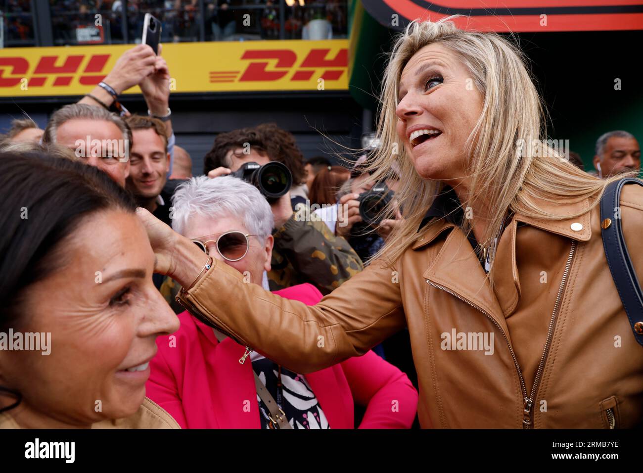 ZANDVOORT, NETHERLANDS - AUGUST 27: Queen of the netherlands Maxima ...
