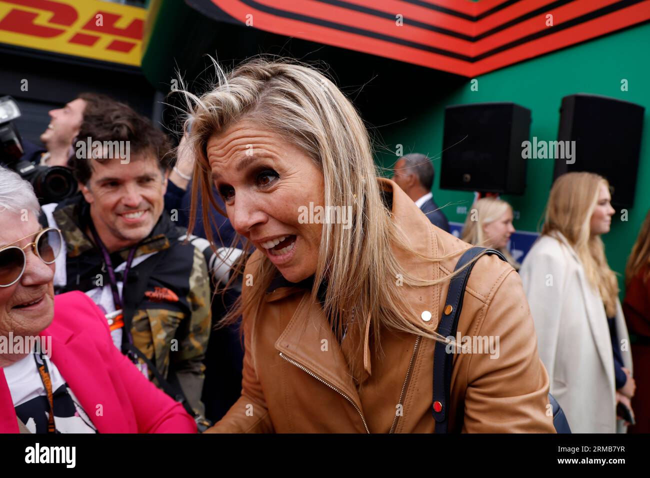 ZANDVOORT, NETHERLANDS - AUGUST 27: Queen of the netherlands Maxima ...