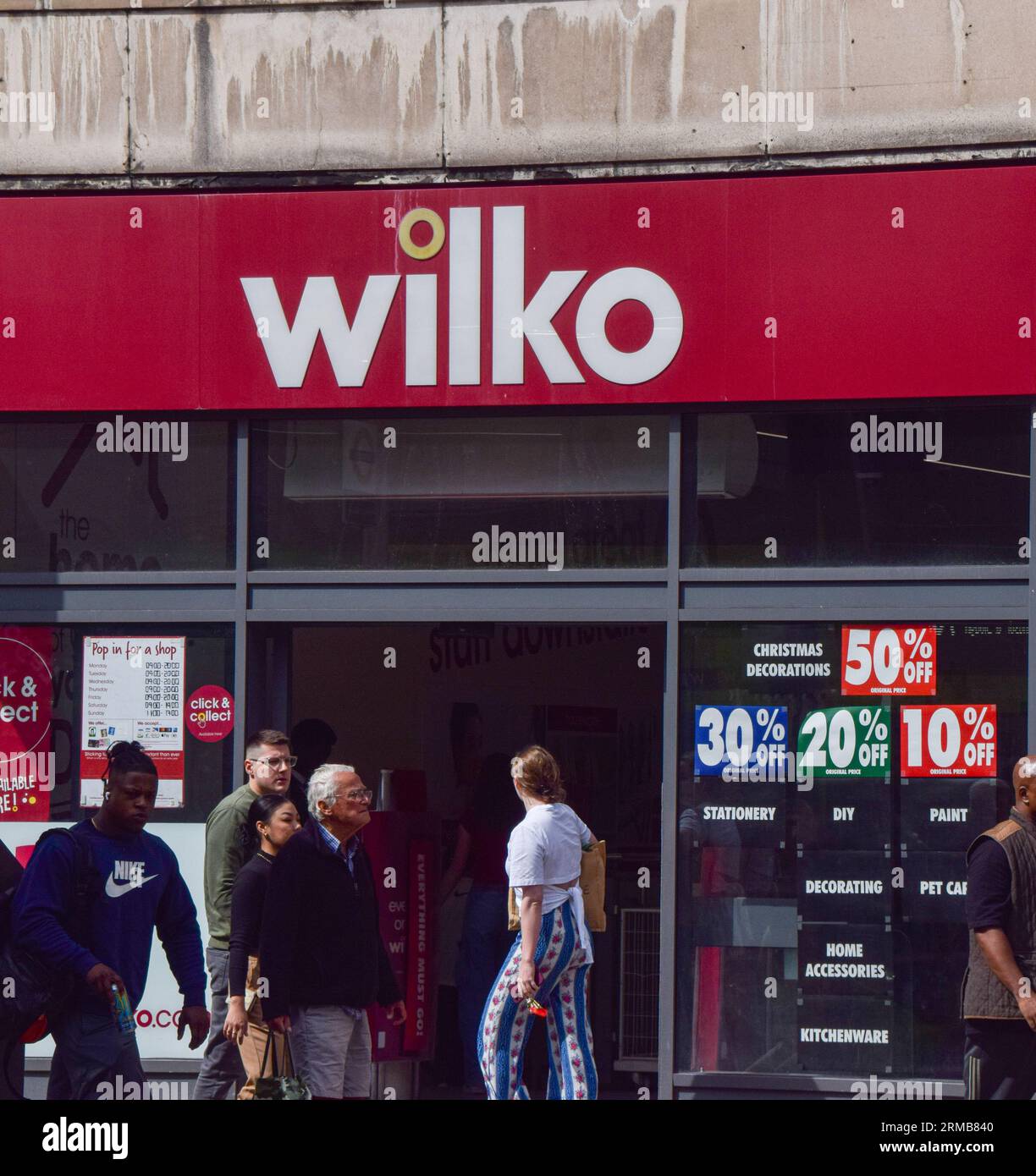 Wilko logo hi-res stock photography and images - Alamy