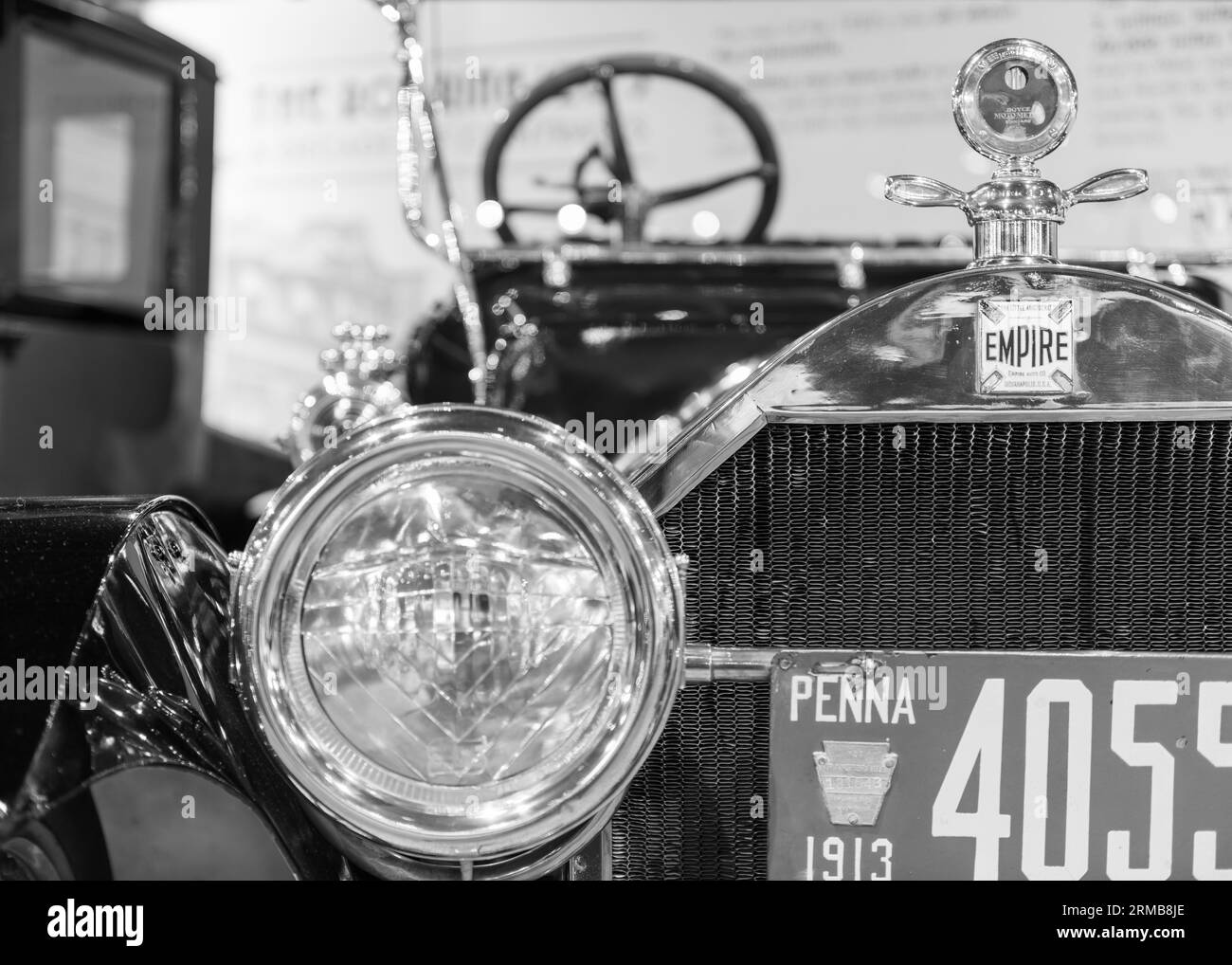 Empire model Black and White Stock Photos & Images - Alamy