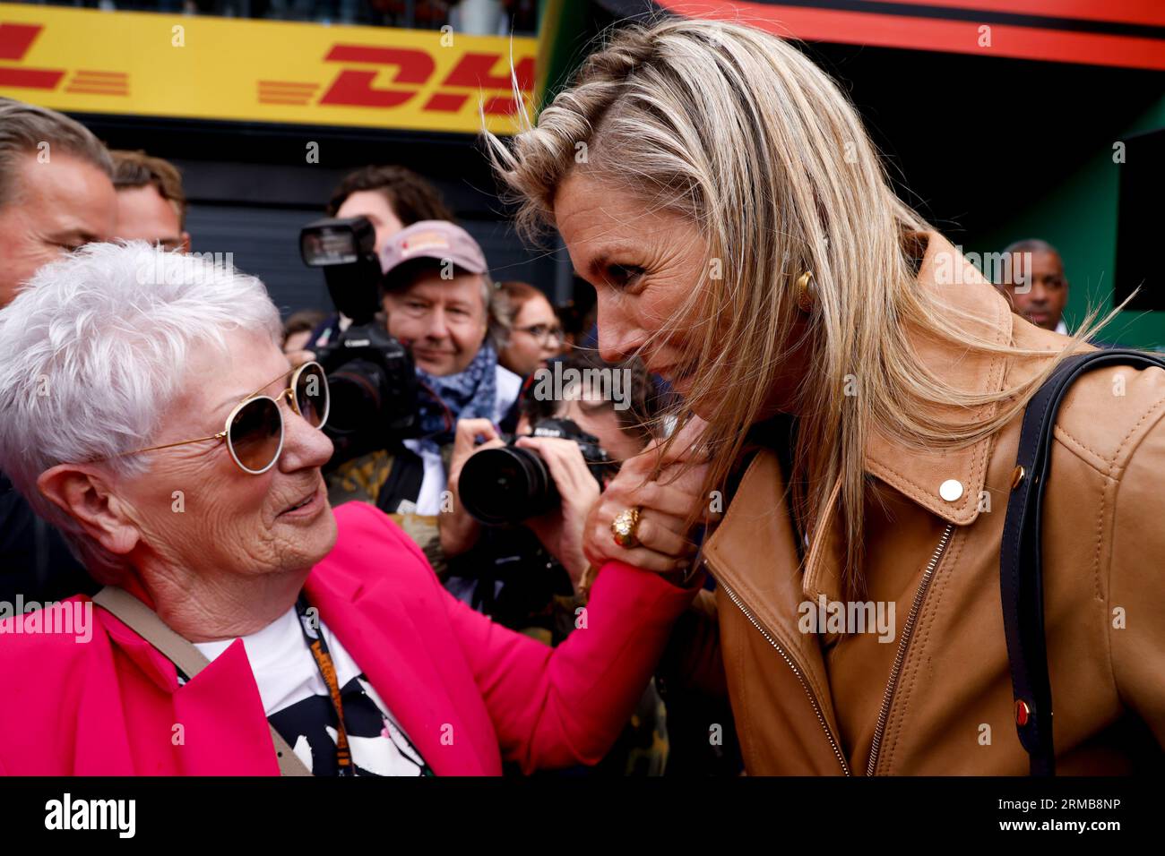 ZANDVOORT, NETHERLANDS - AUGUST 27: Queen of the Netherlands Maxima ...