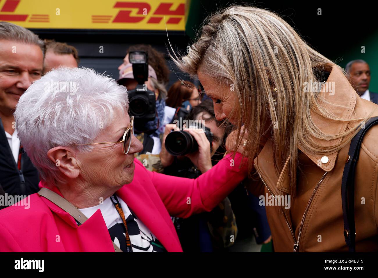 ZANDVOORT, NETHERLANDS - AUGUST 27: Queen of the Netherlands Maxima ...