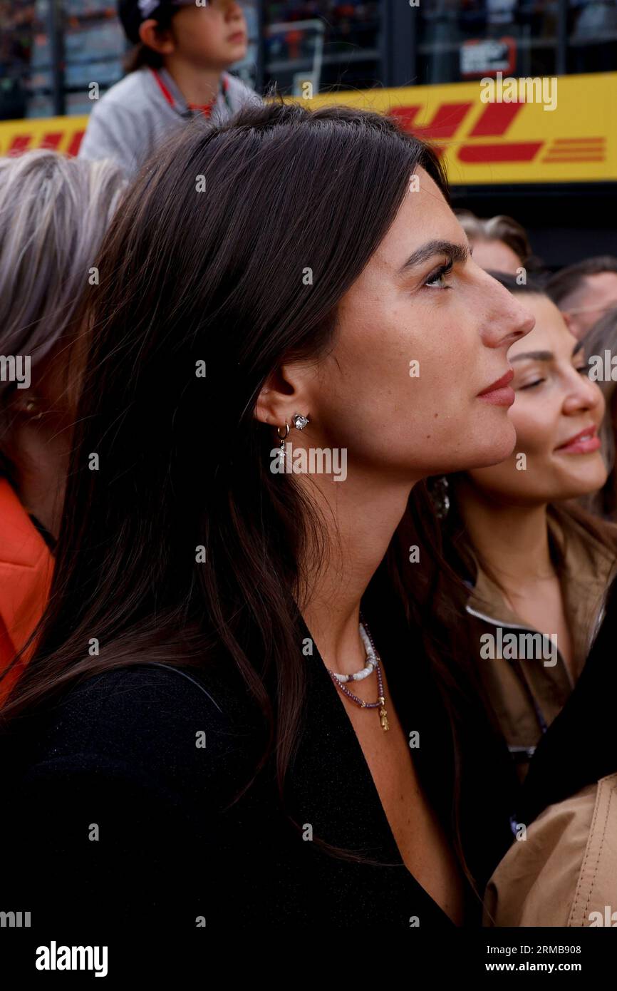 ZANDVOORT, NETHERLANDS - AUGUST 27: Kelly Piquet girlfriend of the ...
