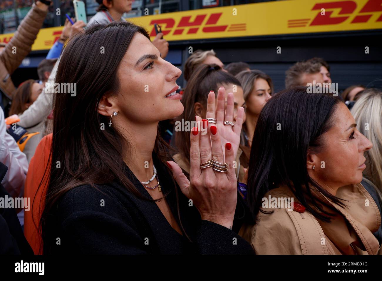ZANDVOORT, NETHERLANDS - AUGUST 27: Kelly Piquet girlfriend of Max ...