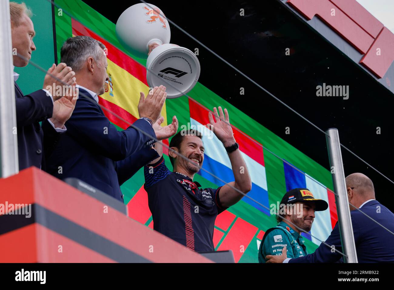 ZANDVOORT, NETHERLANDS - AUGUST 27: Oracle Red Bull Racing constructor ...