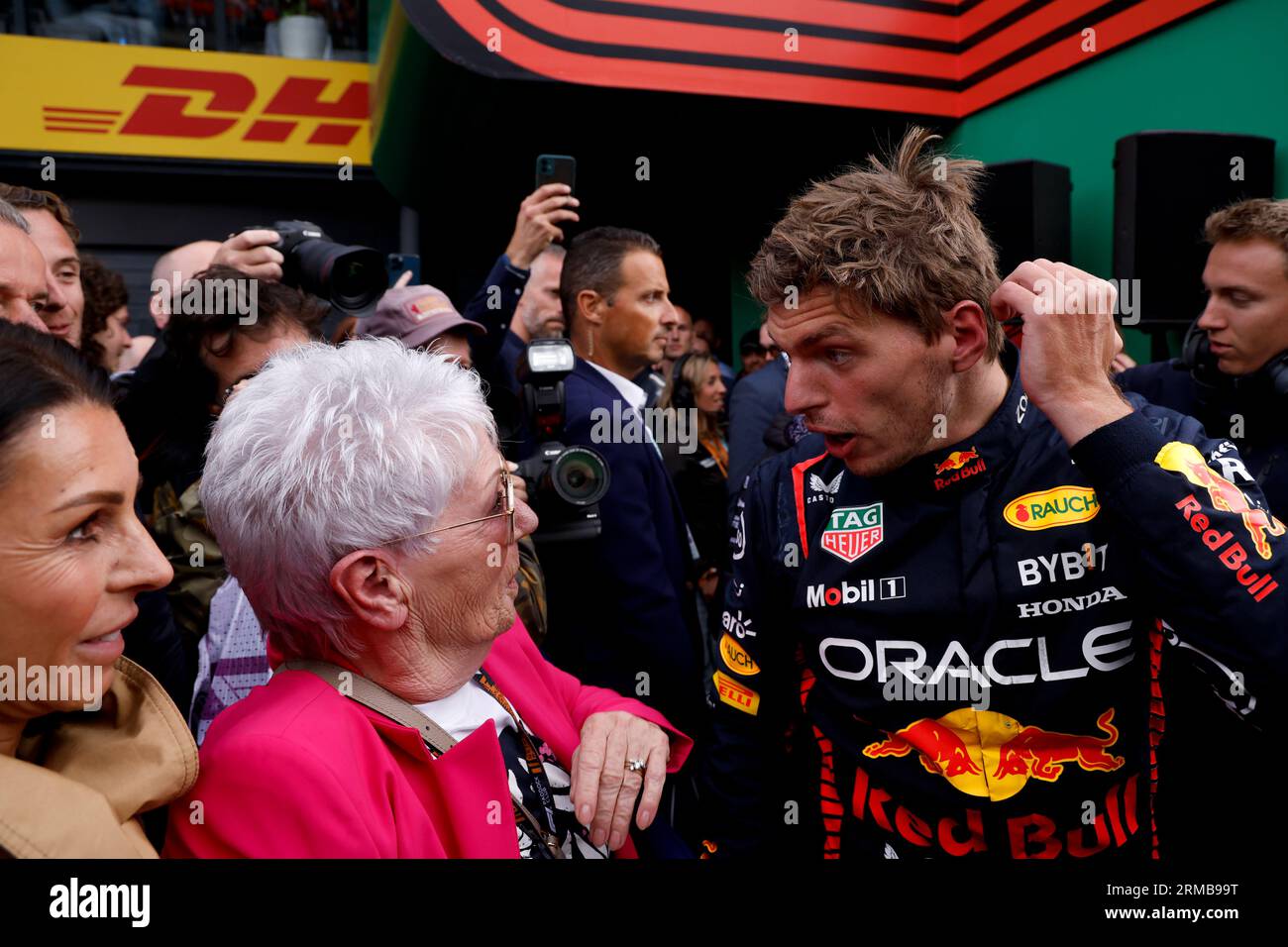 ZANDVOORT, NETHERLANDS - AUGUST 27: Max Verstappen of Oracle Red Bull ...